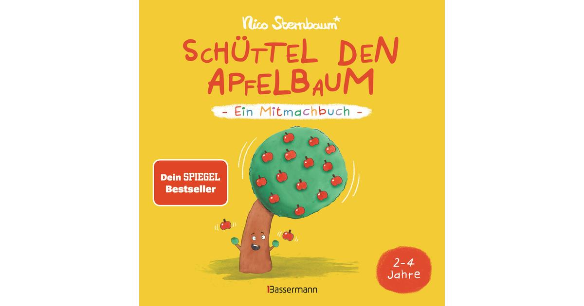 Kinderbuch ab 2 Jahre: "Schüttel den Apfelbaum - Ein Mitmachbuch" von ...